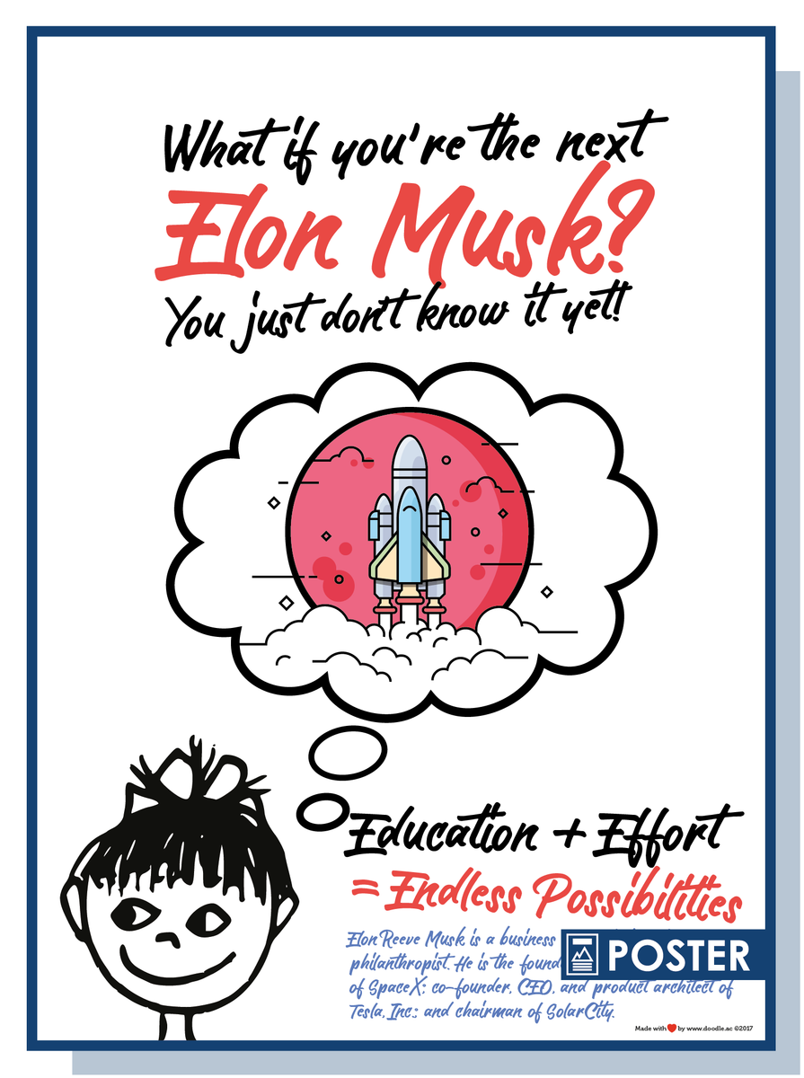 The next Elon Musk – doodle education