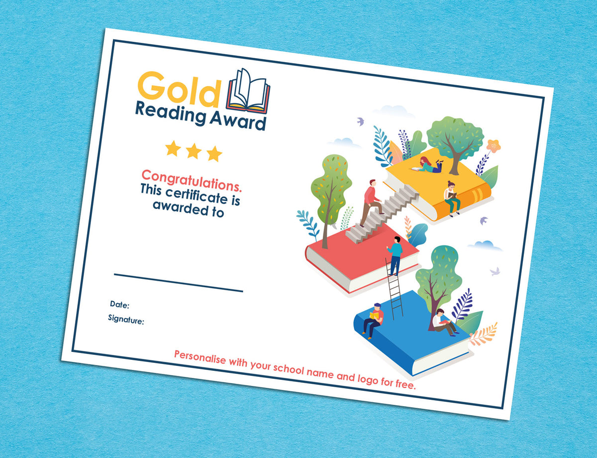 Gold Reading Certificate – doodle education
