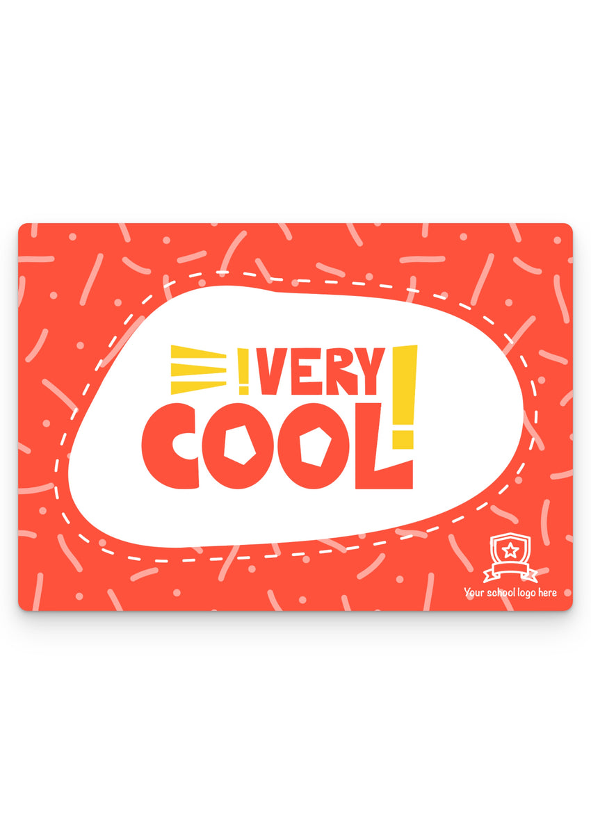 Very cool! award postcard – doodle education