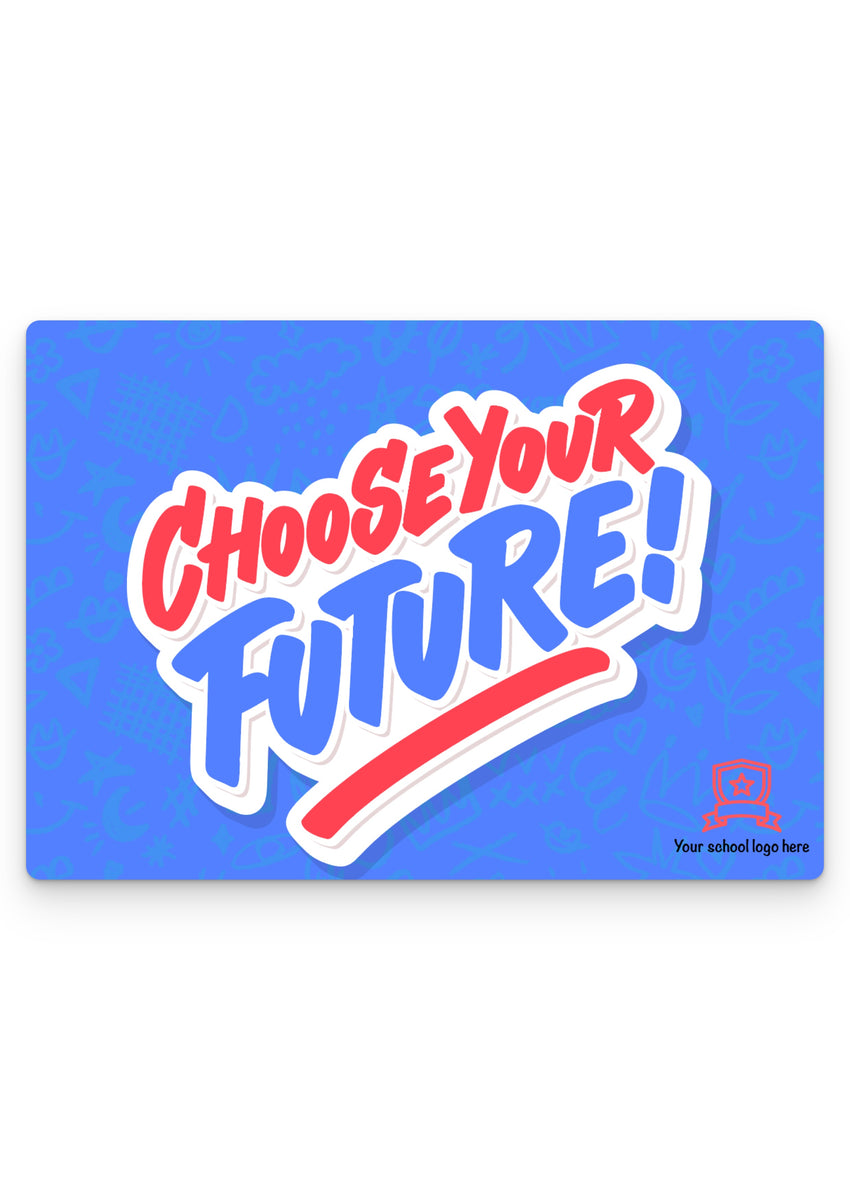 Choose your future postcard – doodle education
