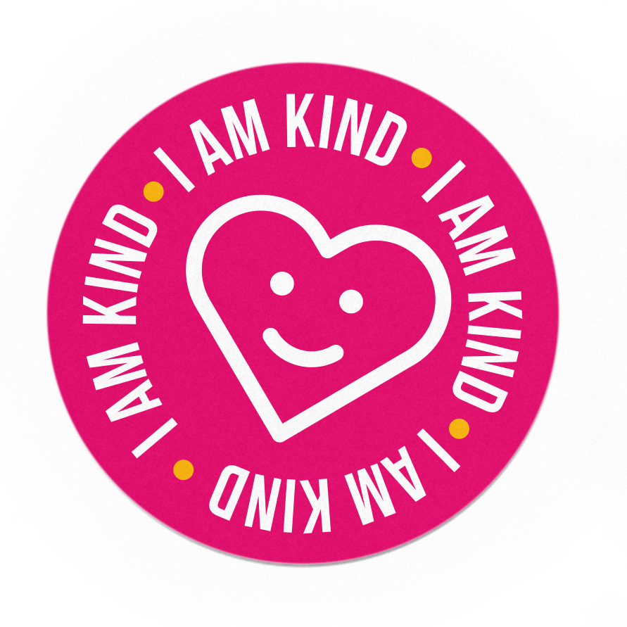 I am kind stickers – doodle education