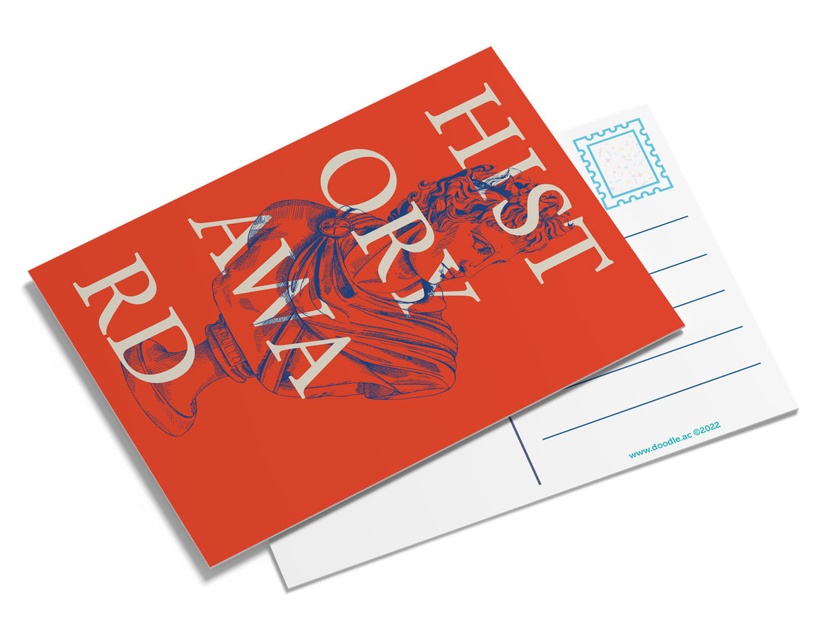 History award postcard – doodle education