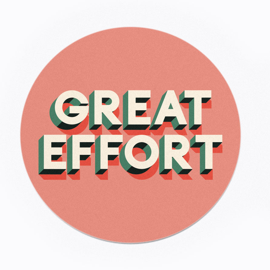 Great Effort Stickers – doodle education