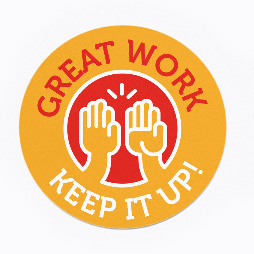 Great Work Stickers – doodle education