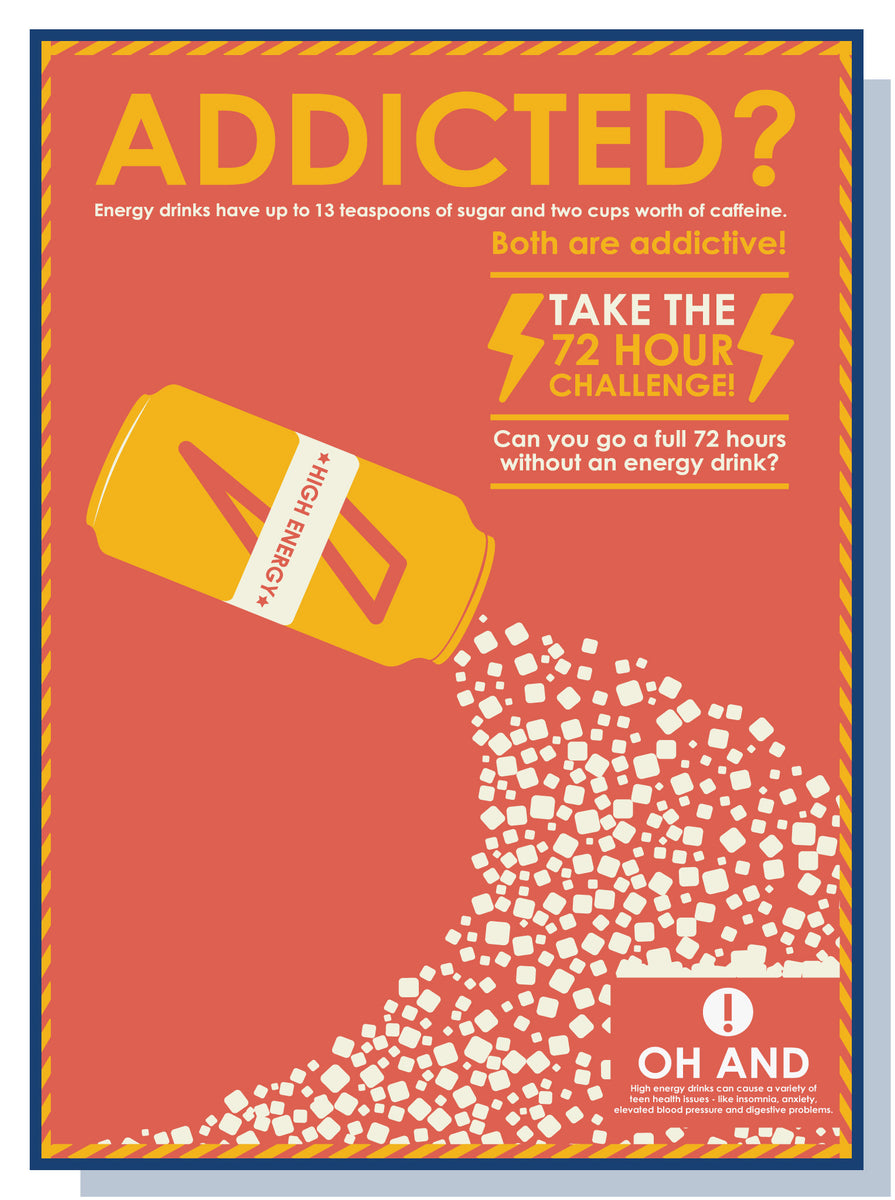 Addicted? poster – doodle education
