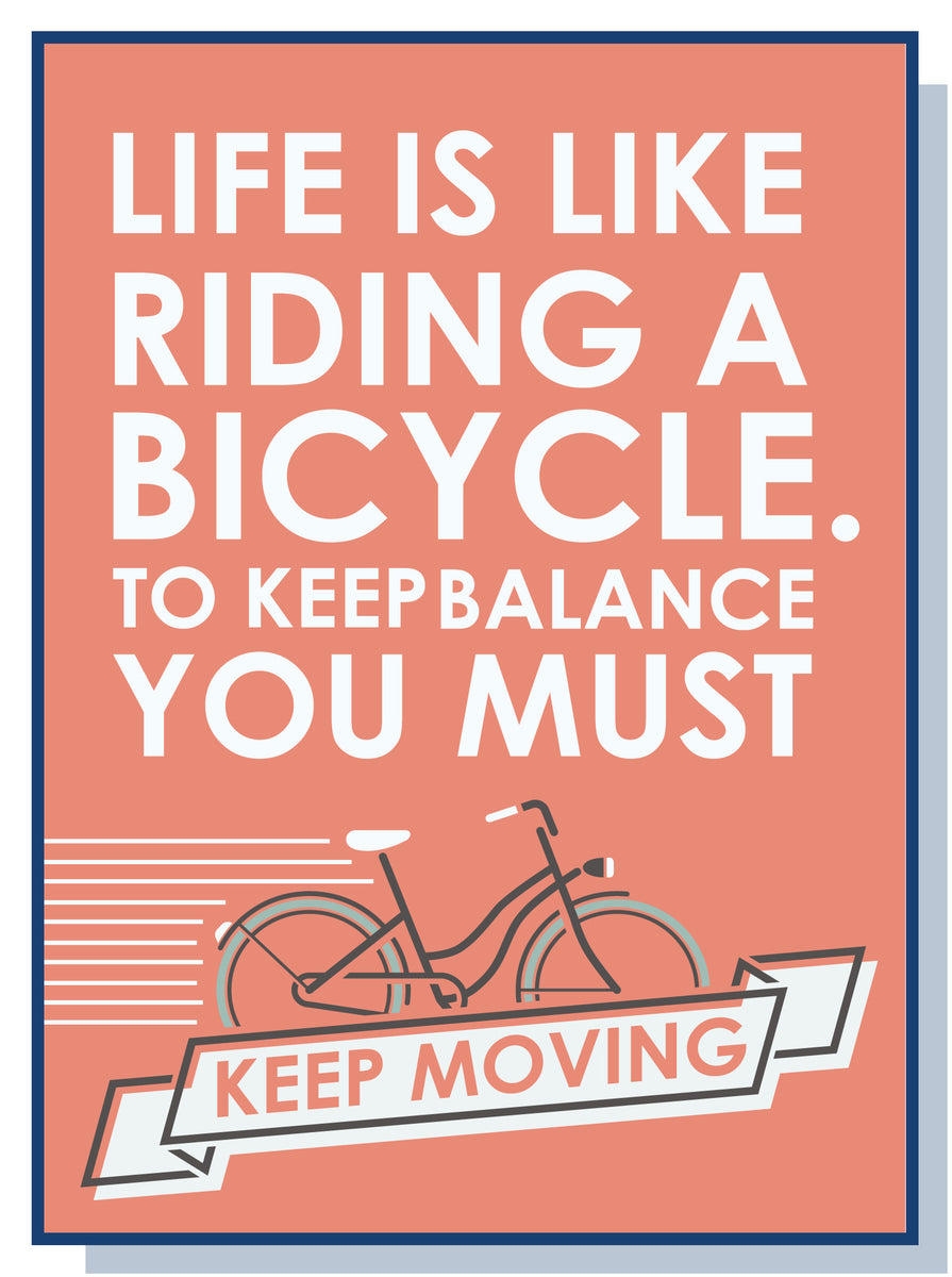 Keep your balance poster – doodle education