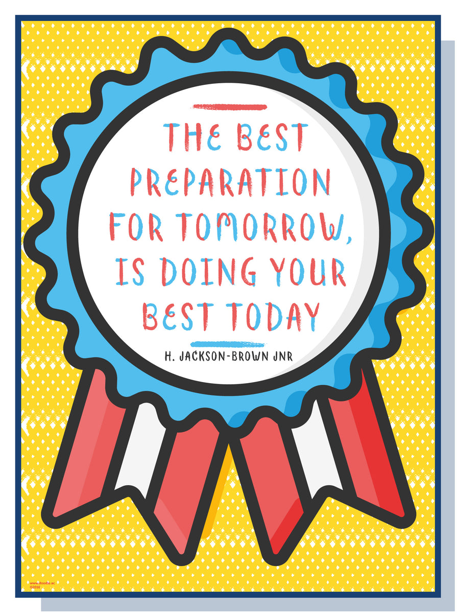 Be prepared poster – doodle education