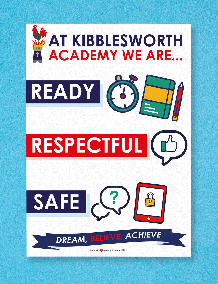 We are ready poster – doodle education
